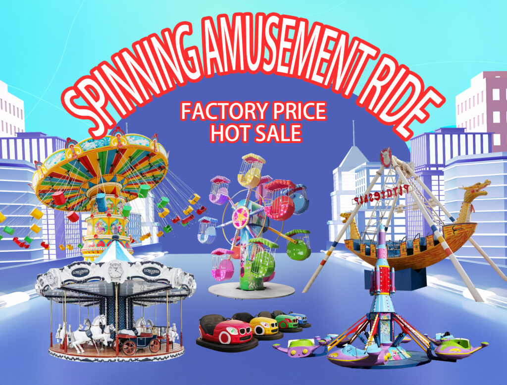 types of amusement rides - Brand New Spin Ride